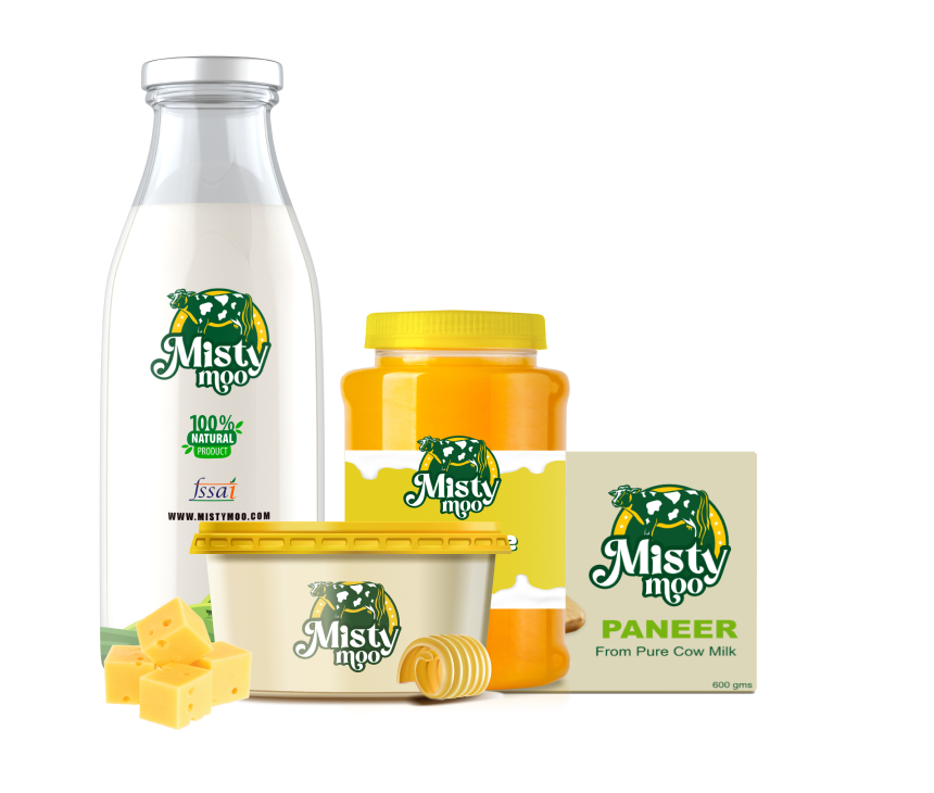 Mistymoo Milk Store | Dairy Products | +91 89256 74441